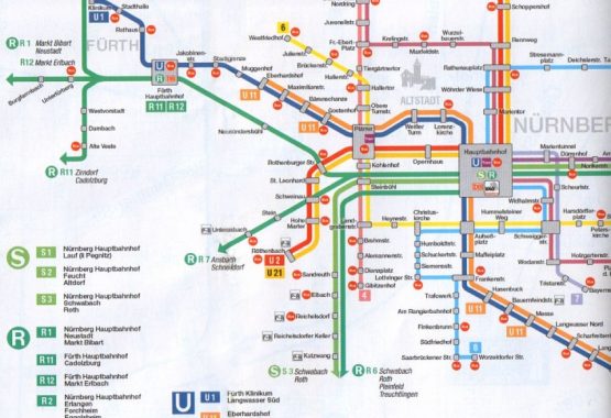 Nuremberg City Map for Tourists – Nuremberg